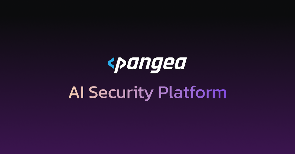 Pangea AI Security Platform